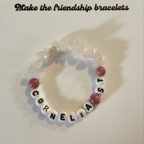 Jewelry | Taylor Swift Real Gem Stone Cornelia St Friendship Bracelet ...